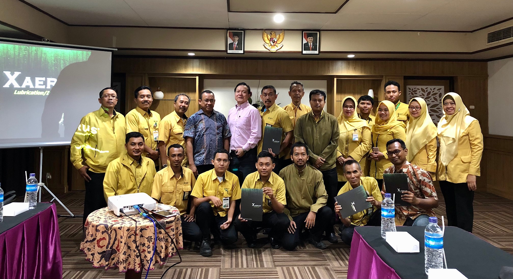 TECHNICAL TRAINING FOR END USER, GRESIK INDONESIA, AUG 2018 – Xaerus Fluids