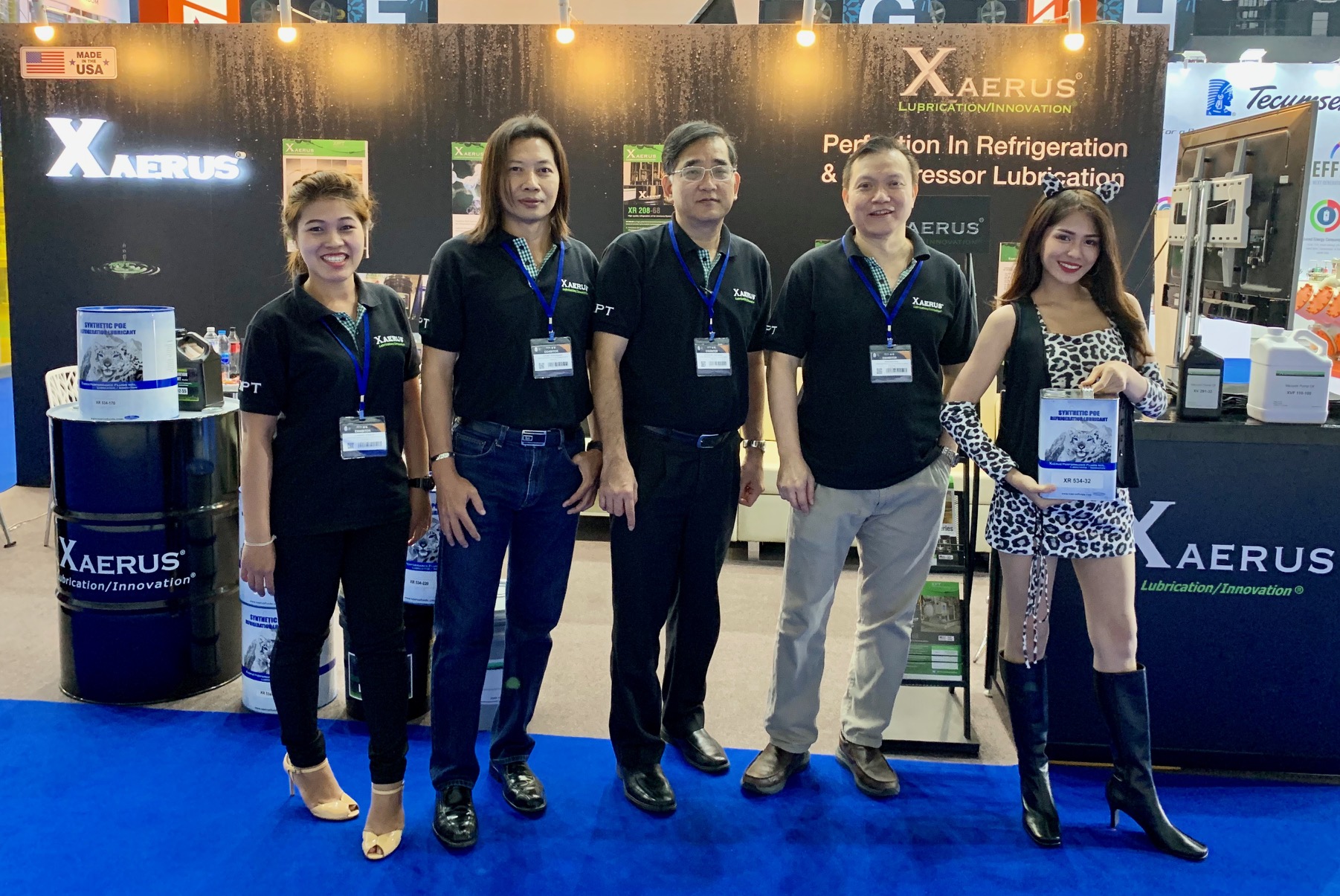 Xaerus Booth at the BHVACR Trade Show, Bangkok Thailand, Sept 2019 ...