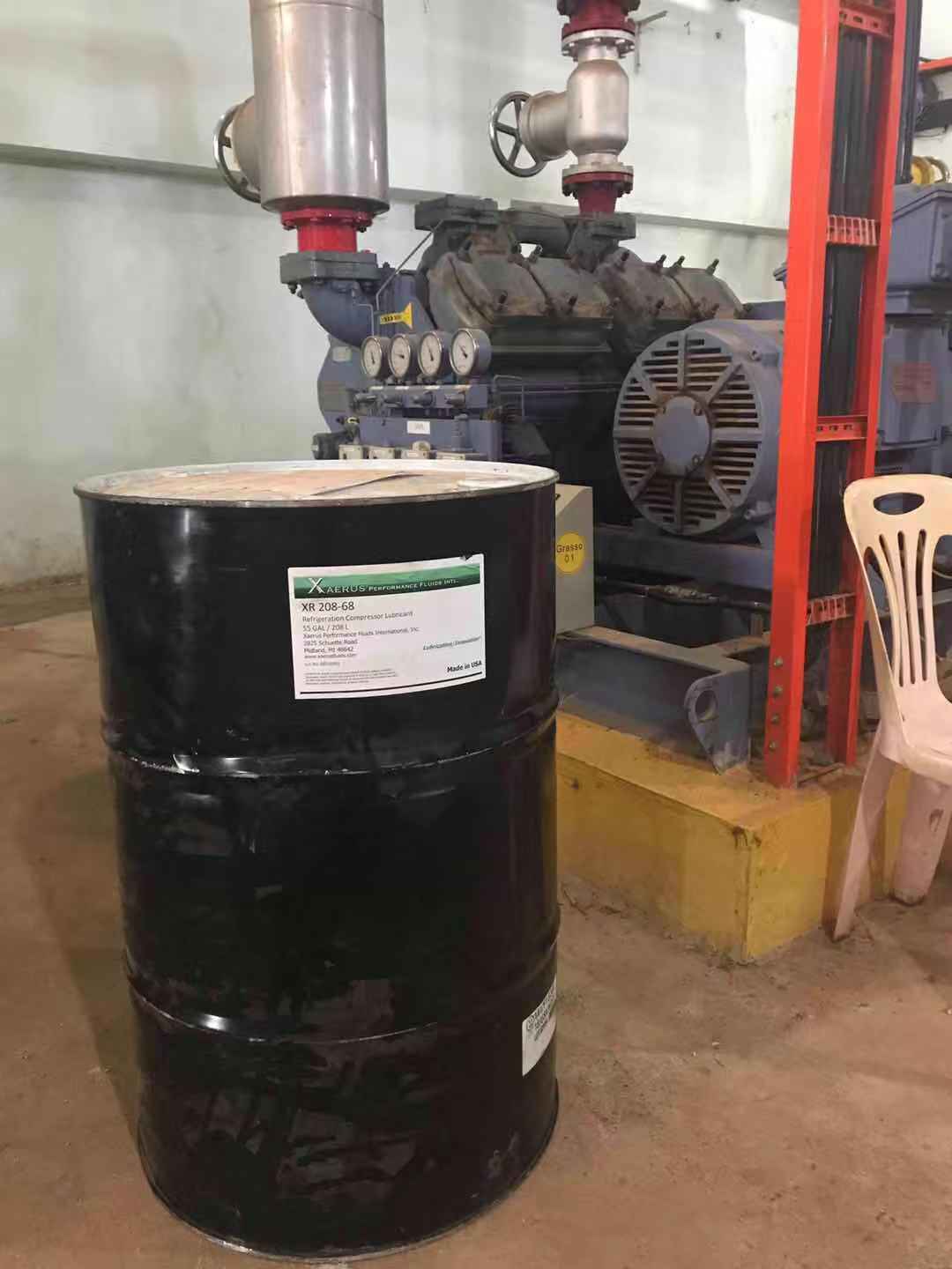 XAERUS LUBRICANT USED IN GEA GRASSO RECIPROCATING REFRIGERATION ...